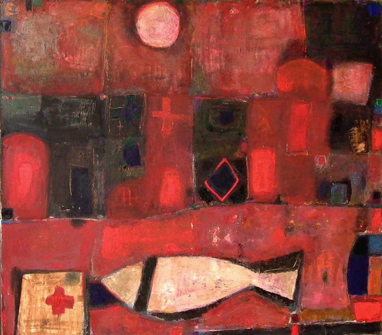 Opus Rubedo Painting by Igor Kislitsyn | Saatchi Art