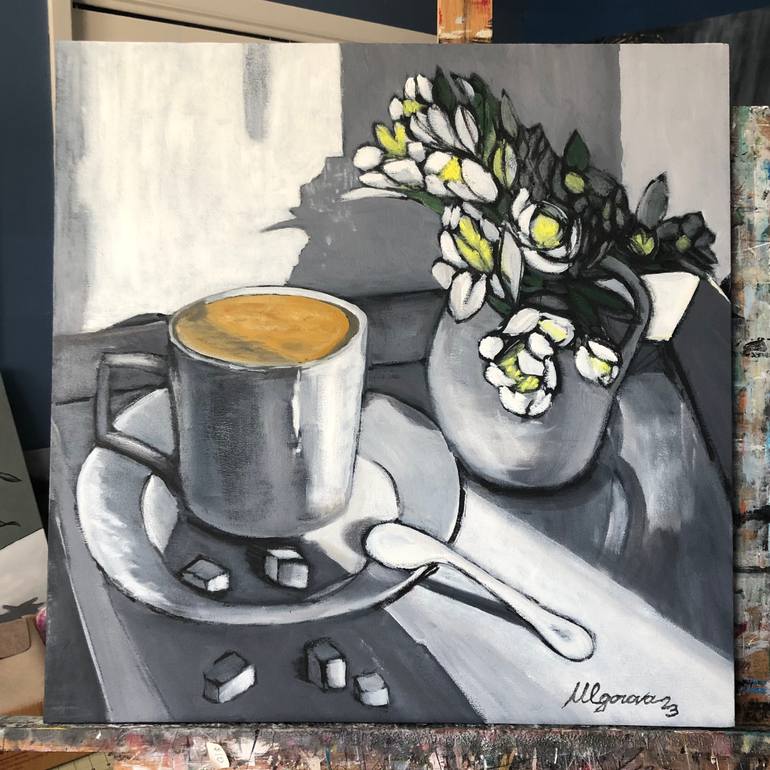 Good Morning! Painting by Marina Egorova | Saatchi Art