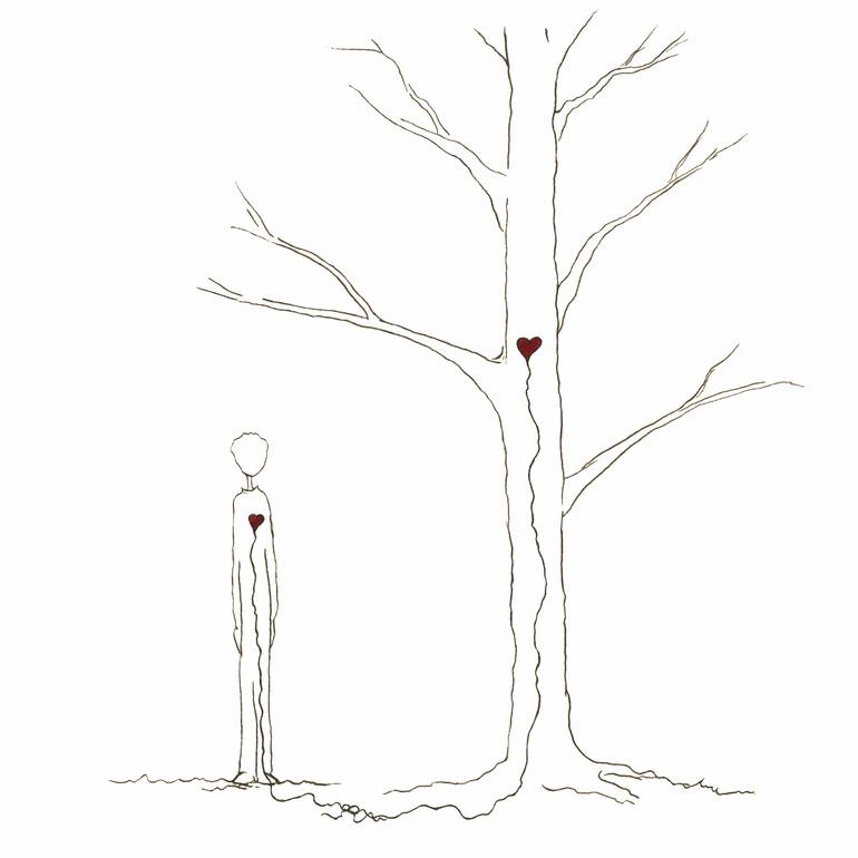 Strand of Life Painting by Marianne Faguy | Saatchi Art