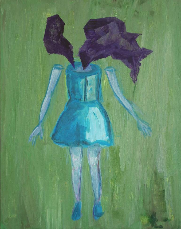 System Glitch 2 Painting by Jana Hatalova | Saatchi Art