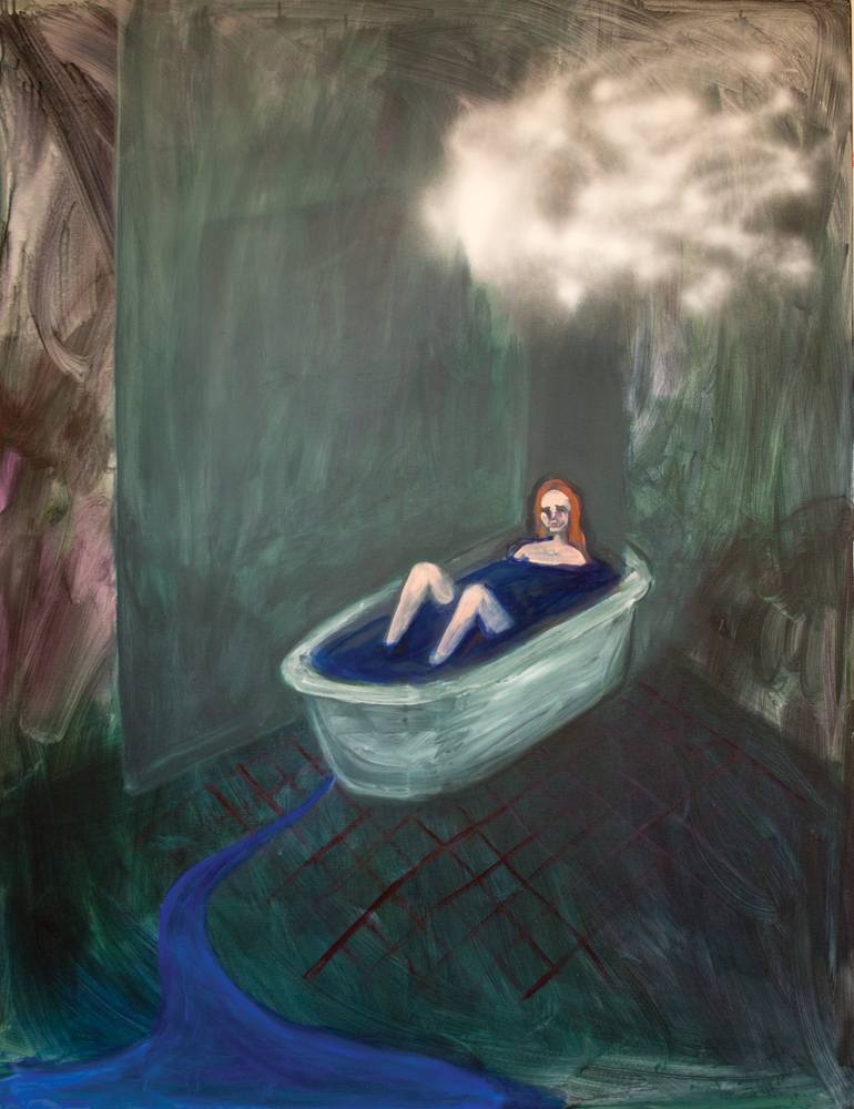 Overflow Painting by Jana Hatalova | Saatchi Art