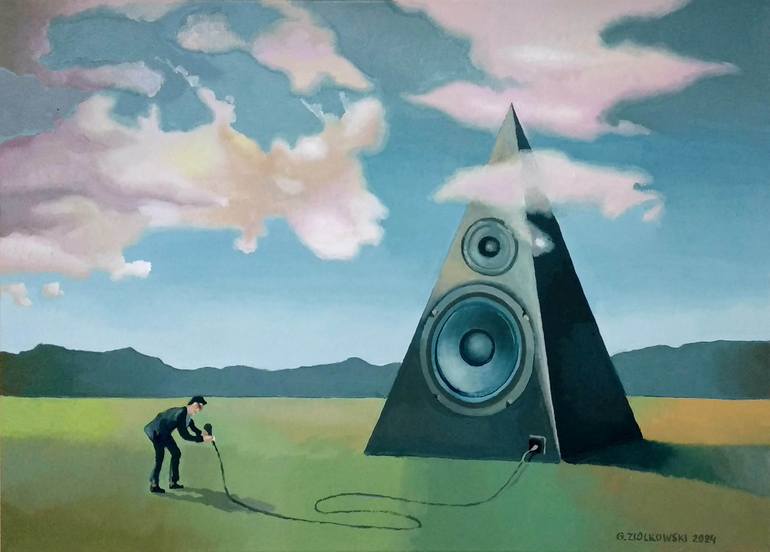 THE CALL Painting by Gregor Ziolkowski | Saatchi Art