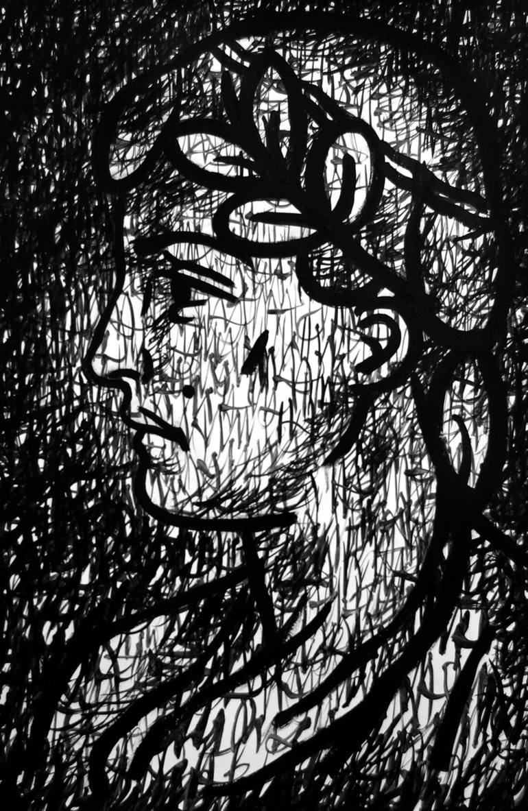 Mnemosine 3 Drawing by Craig Peacock | Saatchi Art