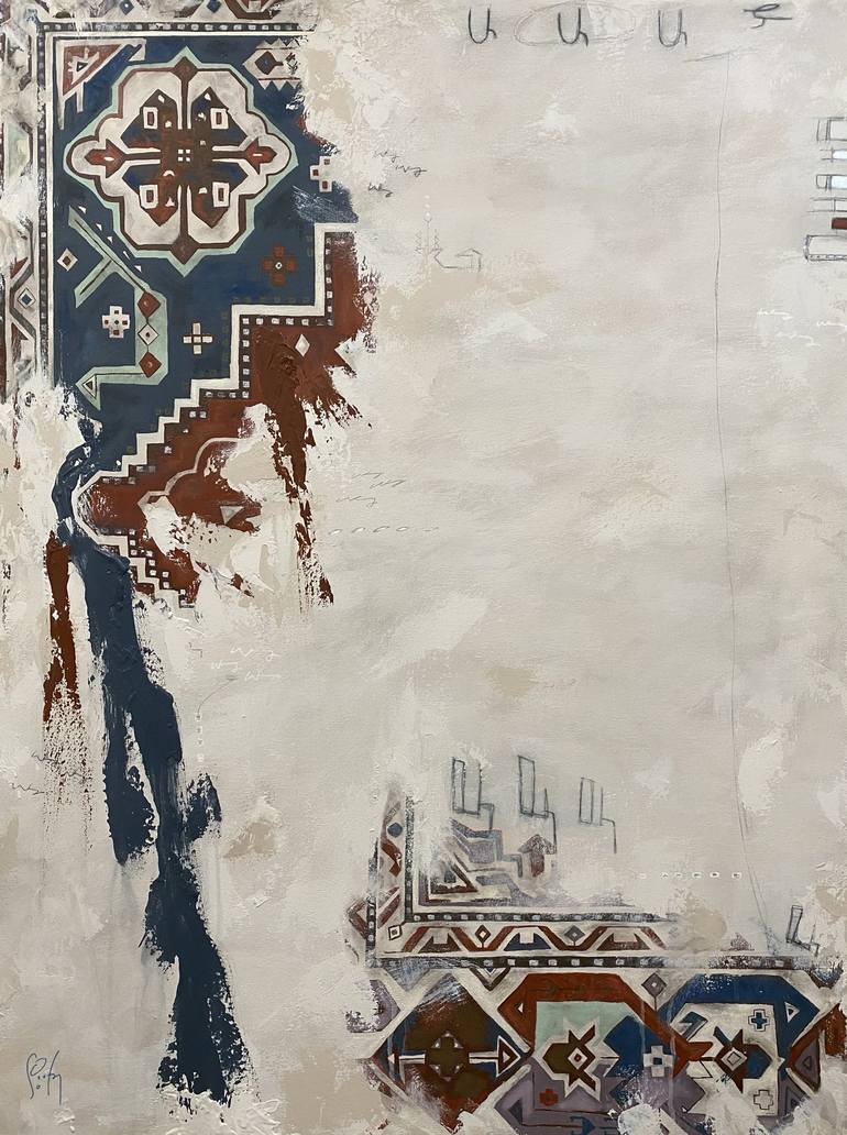 the first letter in the alphabet Painting by Sevag Mahserejian ...