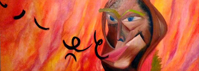 OBSESSION - 2017 Painting by keyan ghafar | Saatchi Art