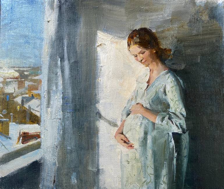 Maria Painting by Nadezhda Vorontsova | Saatchi Art