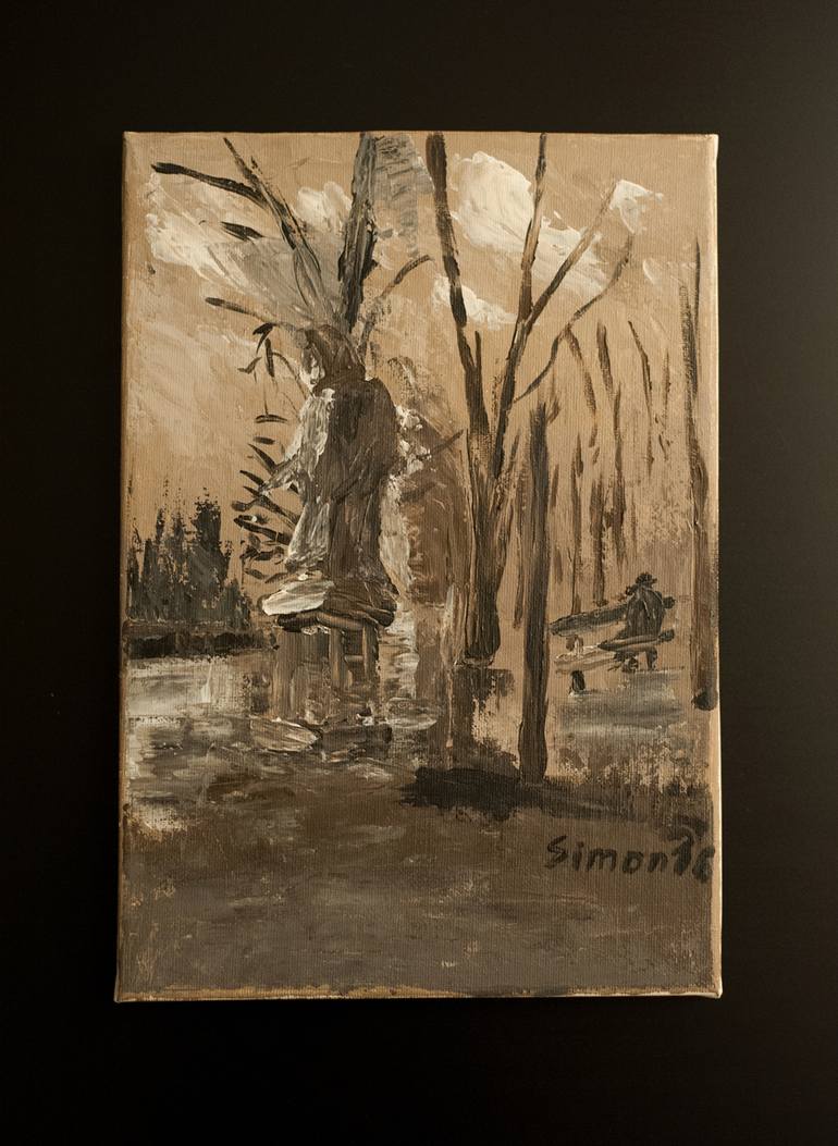 Oblivion Painting by Victor Simon | Saatchi Art