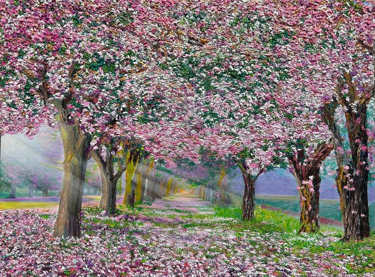 The Birth Of Spring Painting by Kenneth Halvorsen | Saatchi Art