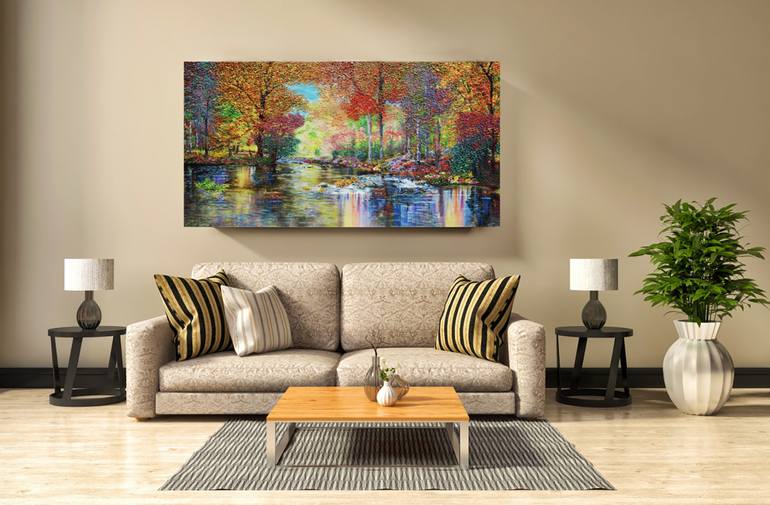 Secret Treasures Painting by Kenneth Halvorsen | Saatchi Art