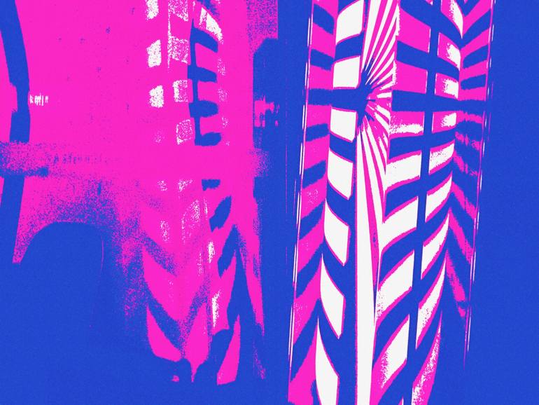 Barber Pole Light Photography by Hua Huang | Saatchi Art