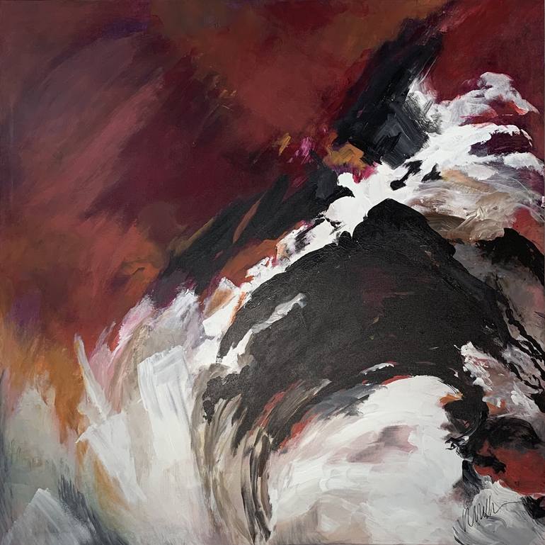 Setting Star Painting by Nancy Miller | Saatchi Art