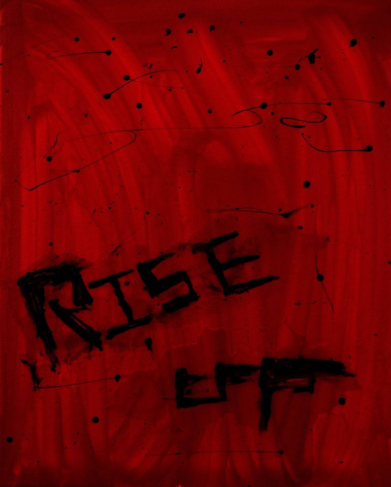 Rise Up Painting by Jo Vallianatou | Saatchi Art