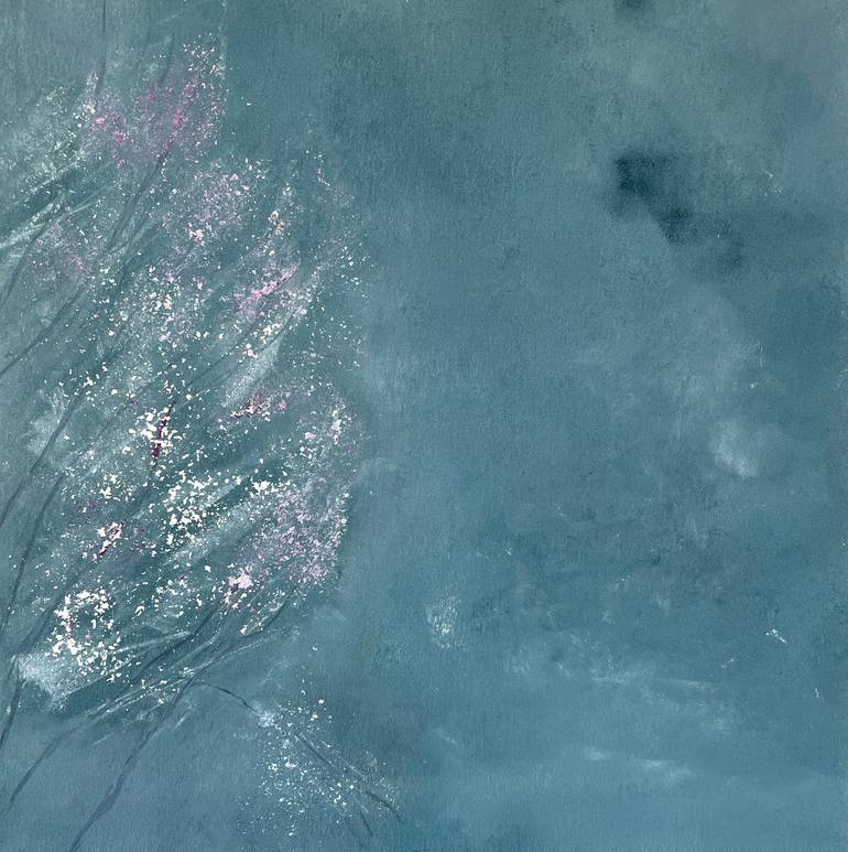 Lilac Mist Painting by Karina Mosser | Saatchi Art