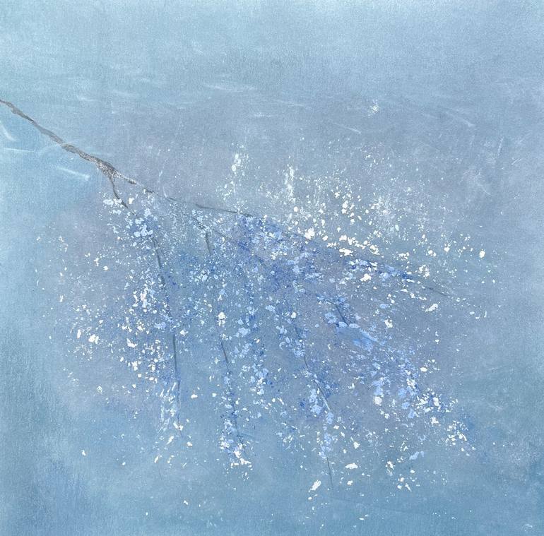 Floral Flurries Painting by Karina Mosser | Saatchi Art