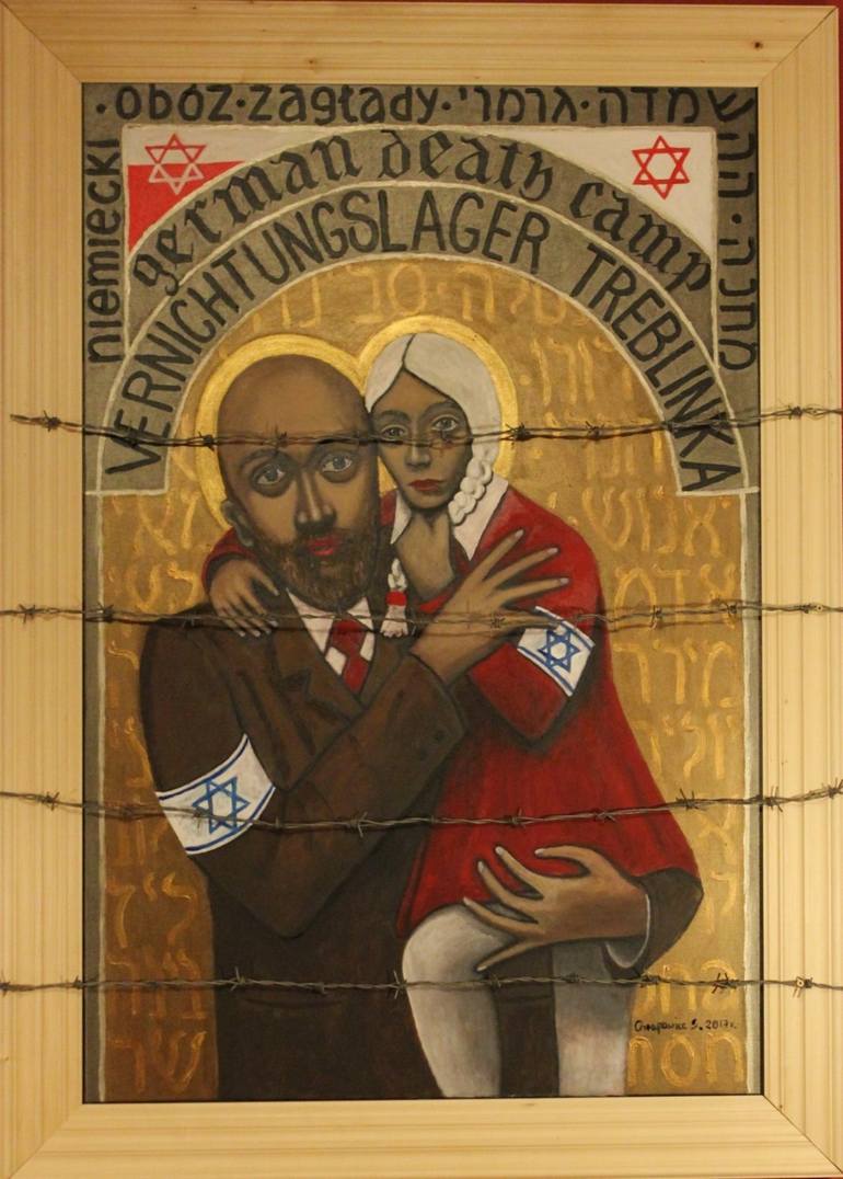 Treblinka Painting by Sylwester Chrapowicz | Saatchi Art