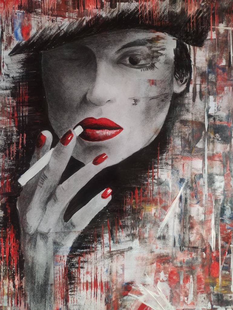 Open eye Painting by Teo Art | Saatchi Art