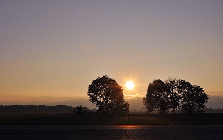 Early Autumn Sunrise Photography by Cynthia Chambers | Saatchi Art