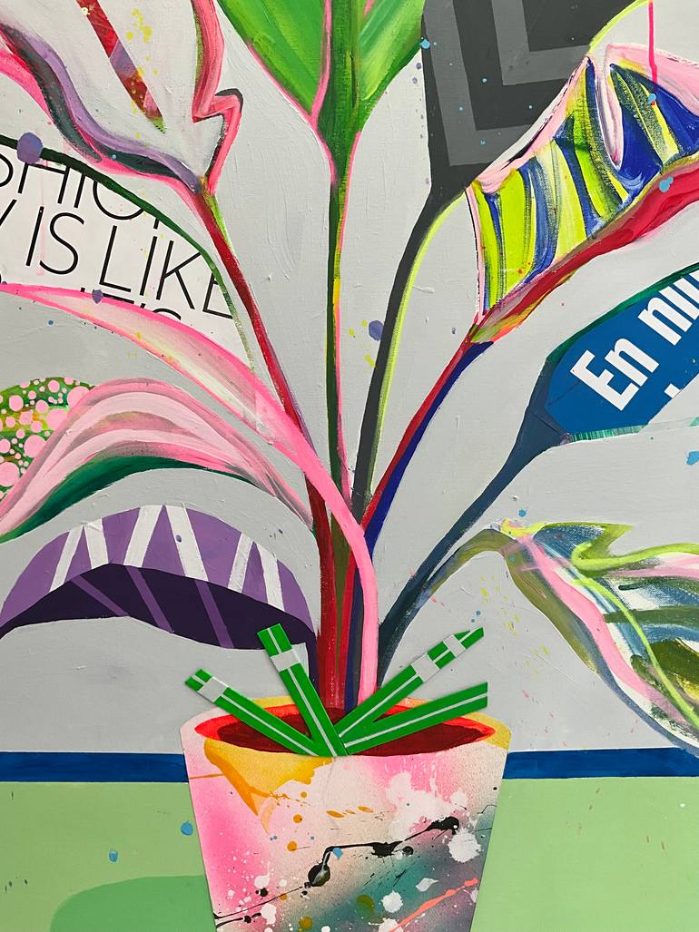 Not all Leaves are Green(N) Painting by Siobhan Riordan | Saatchi Art