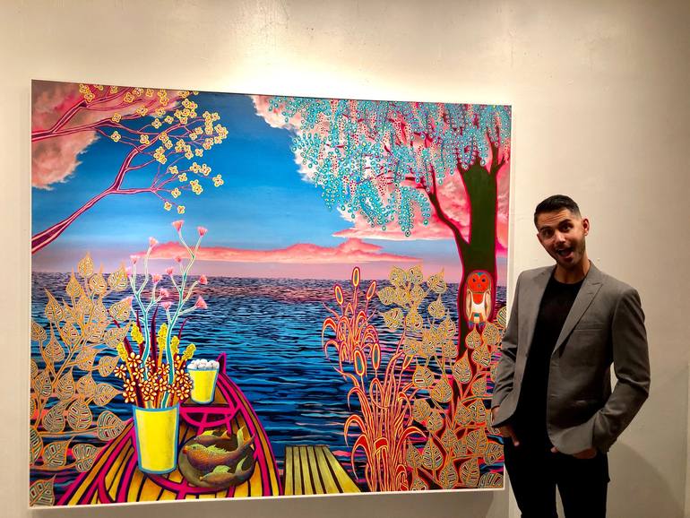 The Edge of The Day, Wasting Away Painting by Scott Allen Roberts ...