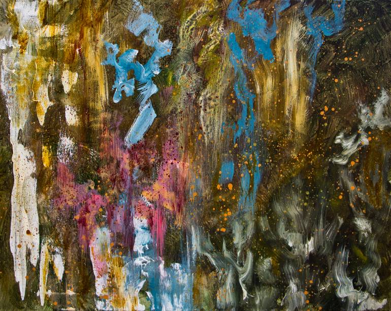 Untitled. Modern Acrylic Abstract Expressionism Painting Painting by ...