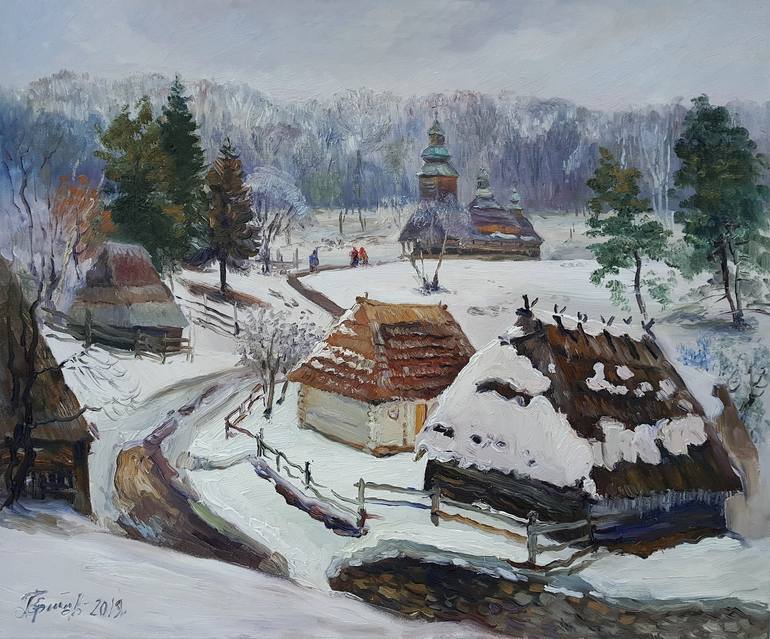 Pirogovo Painting by Bogdan Ermakov | Saatchi Art