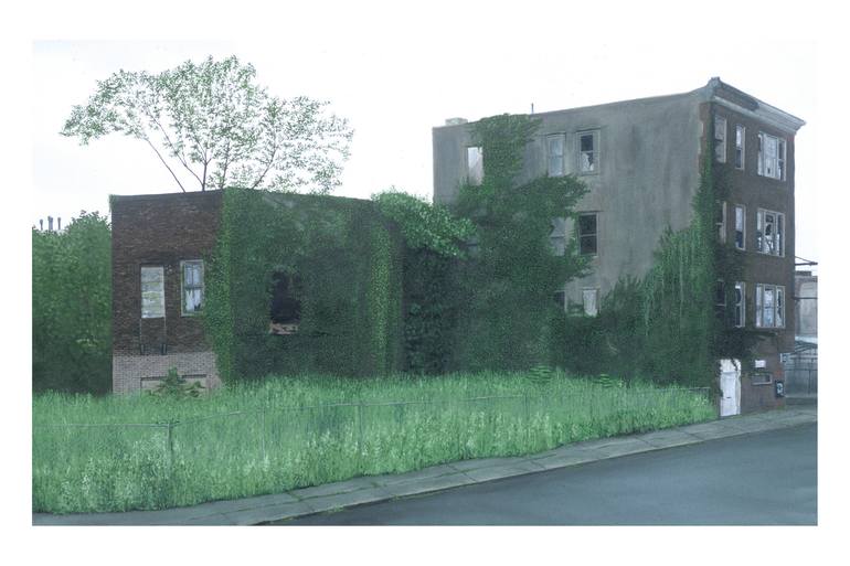 The Ivy Painting by Matthew Green | Saatchi Art