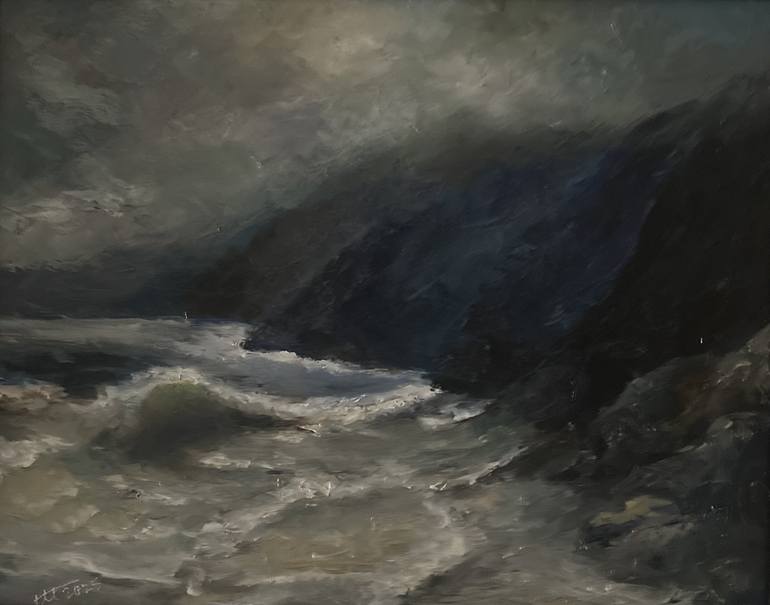 Sea, Sand, and Sky No. 2 2025 Painting by Terry Orletsky | Saatchi Art