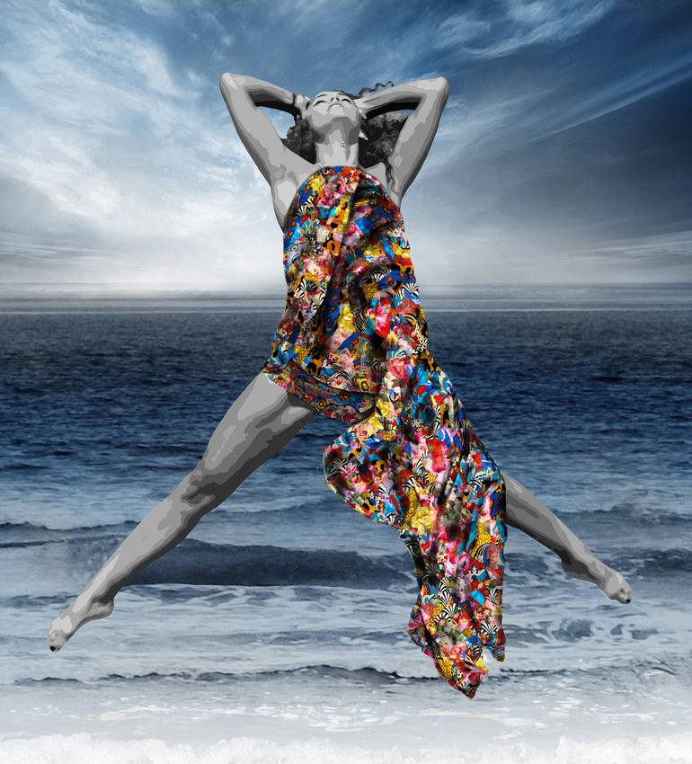 Rhea - Limited Edition of 25 Mixed Media by Kristel Bechara | Saatchi Art