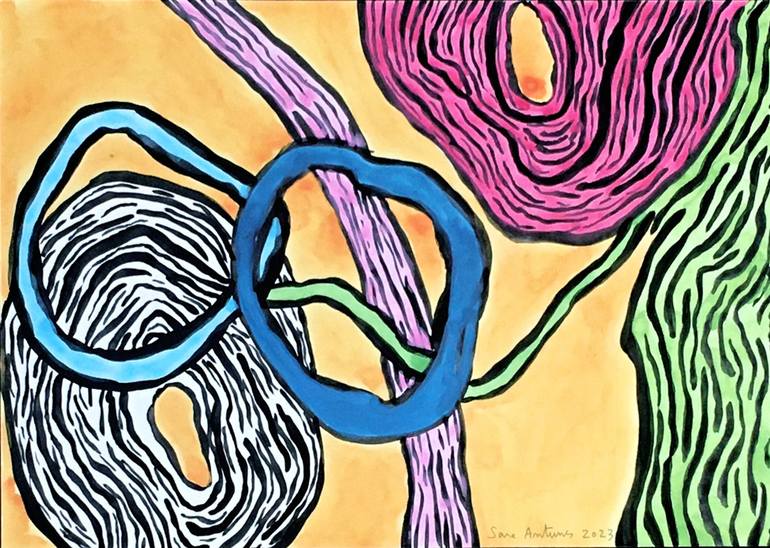 Inside me #1 Drawing by Sara Antunes | Saatchi Art