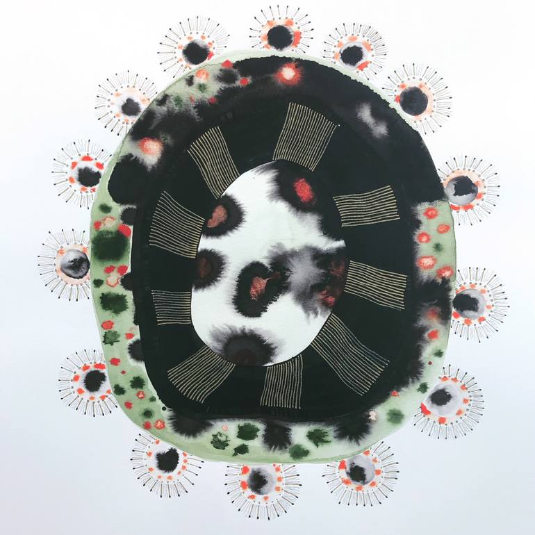 Where things begin Painting by peta morris | Saatchi Art