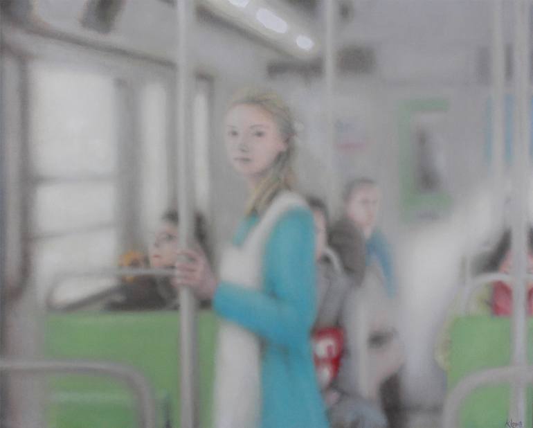 White Rabbit Painting by Marko Klomp | Saatchi Art