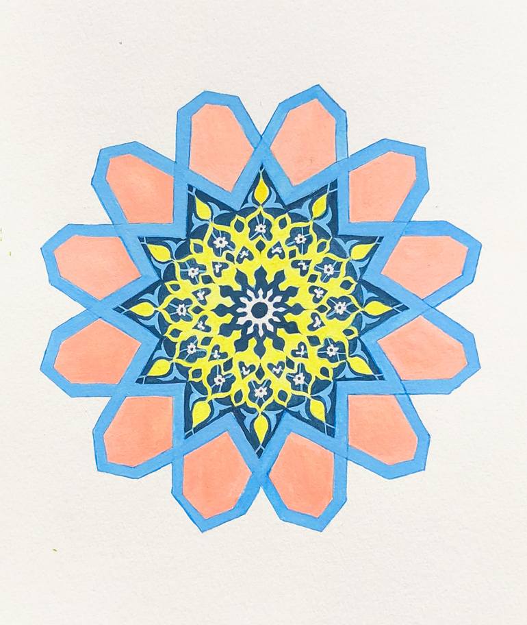 Shah-i-Zinda Painting by Priyanka Sethy | Saatchi Art