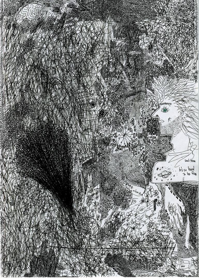 flash back 04 Drawing by Heayoung Koh | Saatchi Art