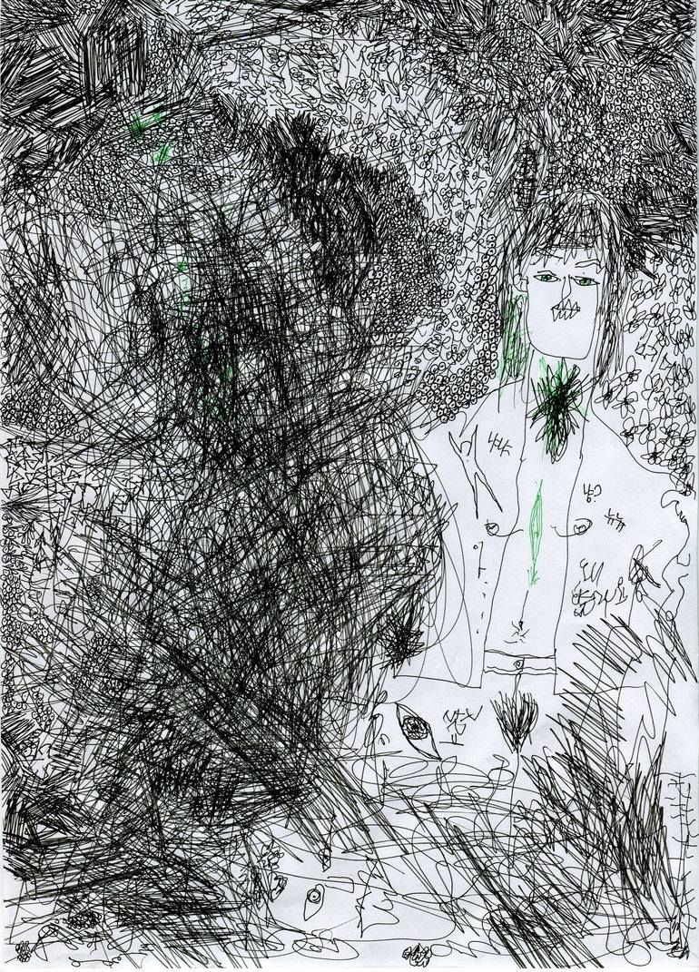 flash back 09 Drawing by Heayoung Koh | Saatchi Art