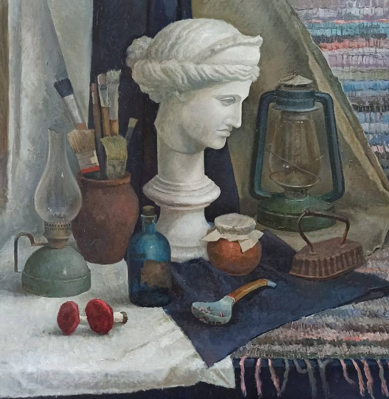 Still life with Venus Capua Painting by Olga Goryunova | Saatchi Art