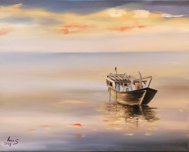 Hala Bahrain #37 Painting by Lamees Alhassar | Saatchi Art