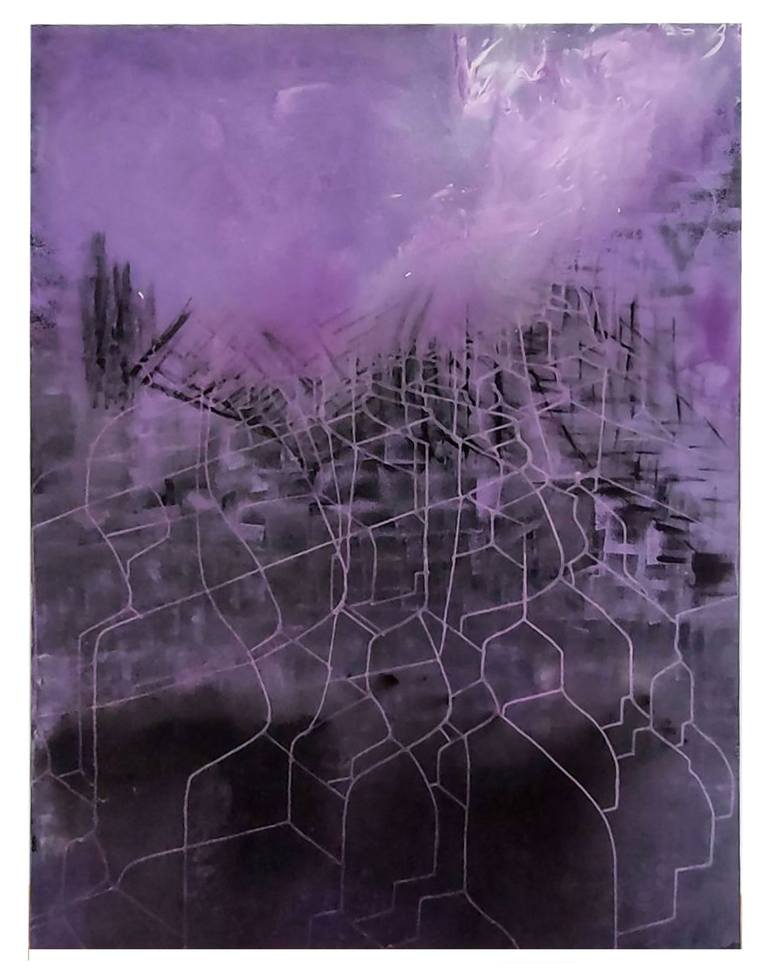 The matrix Painting by Ani Rangelova | Saatchi Art