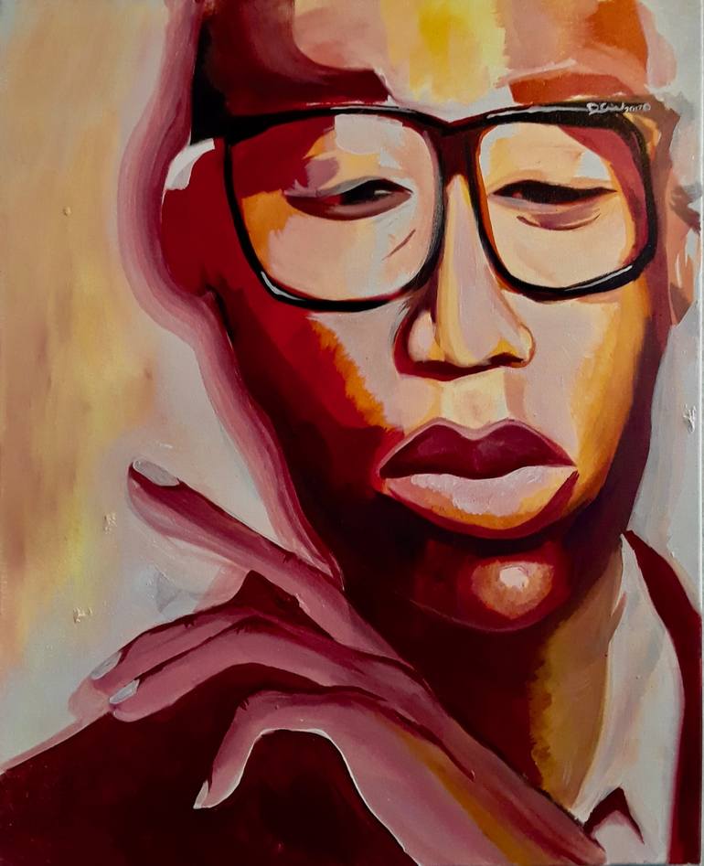 Saadiq Painting by Rick Sorrells | Saatchi Art