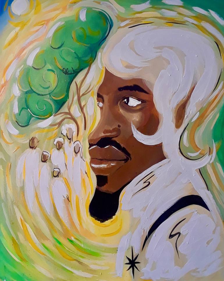 Proto-Stacks Painting by Rick Sorrells | Saatchi Art