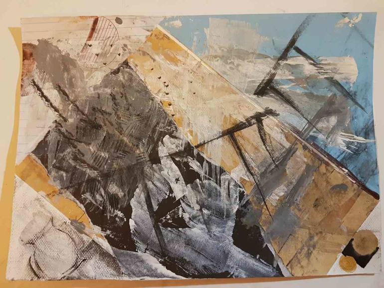 INside time Collage by Maria Costea | Saatchi Art