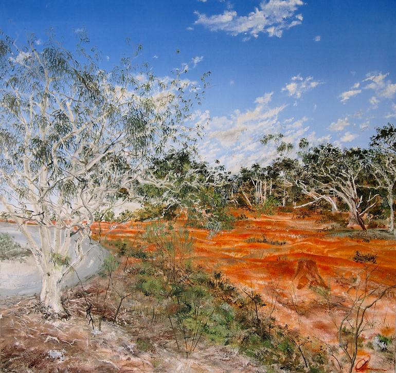 Hill End Painting by Sheena Studenovic Redmond | Saatchi Art