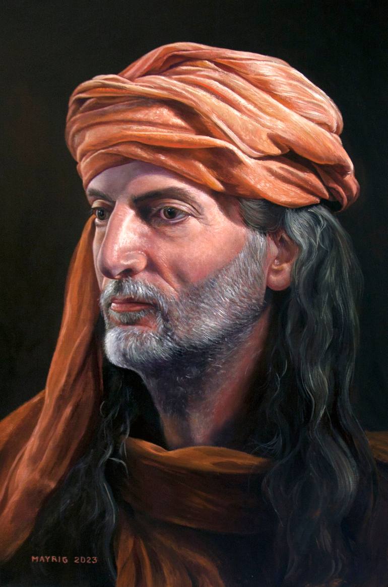 Disciple Painting by Mayrig Simonjan | Saatchi Art