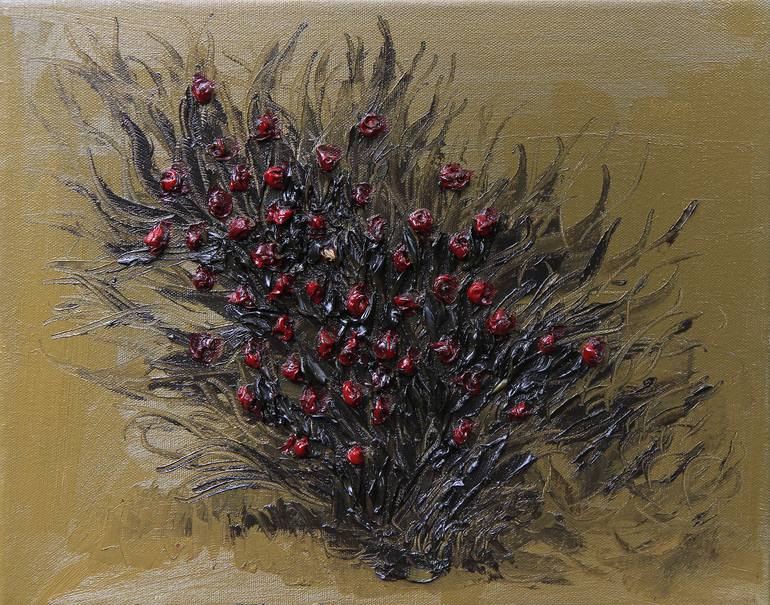 Brambles Study Painting by Melissa Hillmer | Saatchi Art