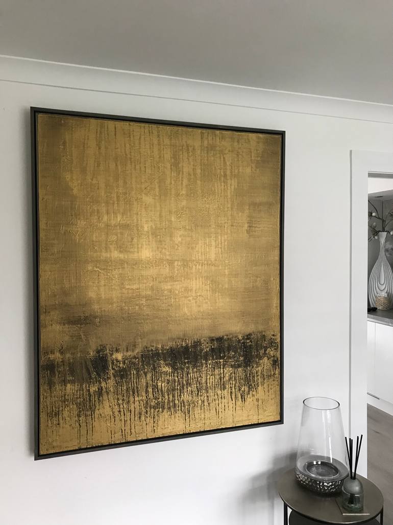 ROLLED GOLD Painting by Gerard McAtamney | Saatchi Art