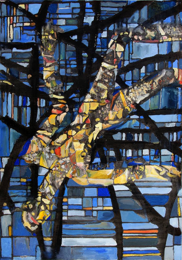 Fallen Painting by Maria Kupko | Saatchi Art