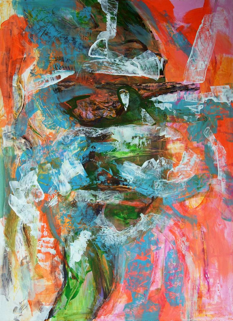 Only Abstract 015 Painting by Maria Kupko | Saatchi Art