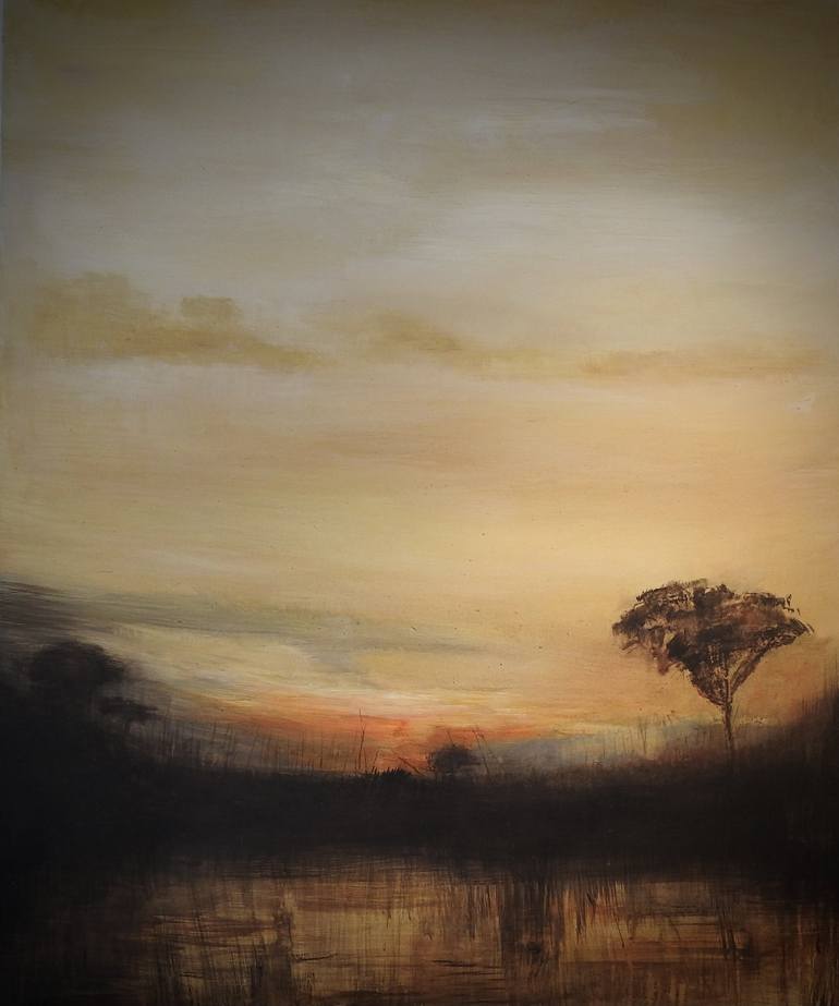 Ave Fenix Painting by Maria Luisa Hernandez | Saatchi Art