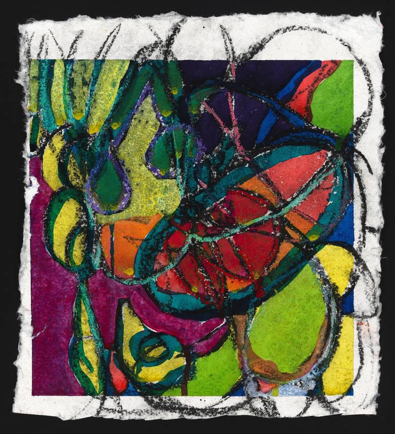 Escapade Painting by Stephanie Rose Bird | Saatchi Art