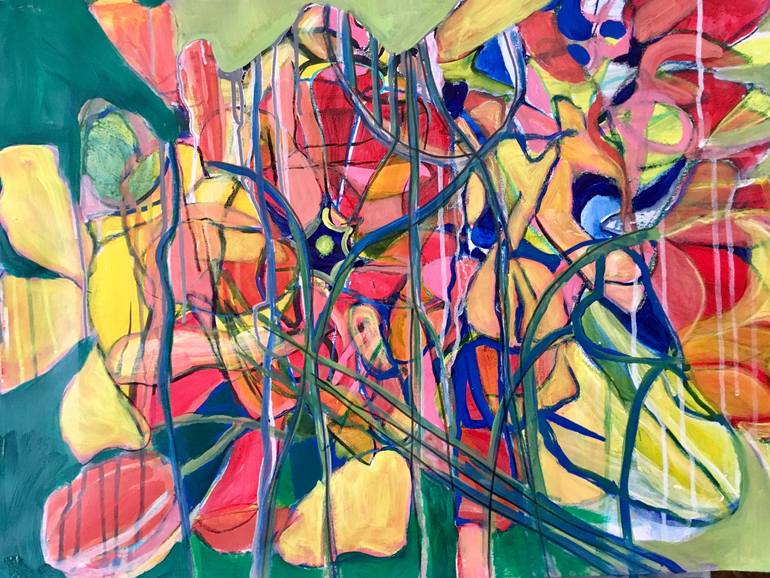 Return of the Muse Painting by Stephanie Rose Bird | Saatchi Art