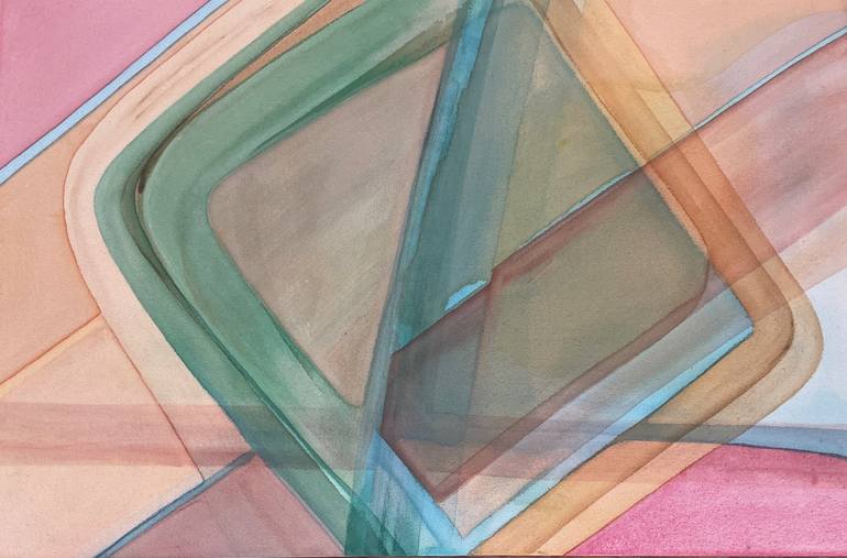 Parterre Painting by Brenda Peters | Saatchi Art